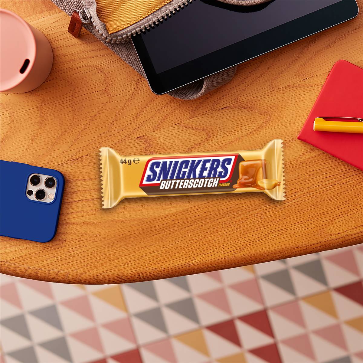 Snickers Butterscotch Flavoured Chocolate Bar 44g | Woolworths