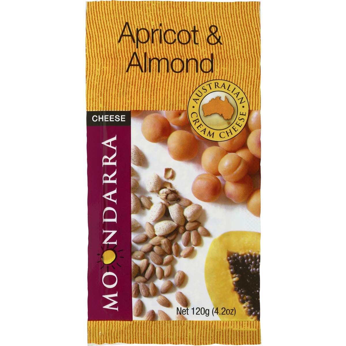 Moondarra Apricot & Almond Cheese 120g | Woolworths