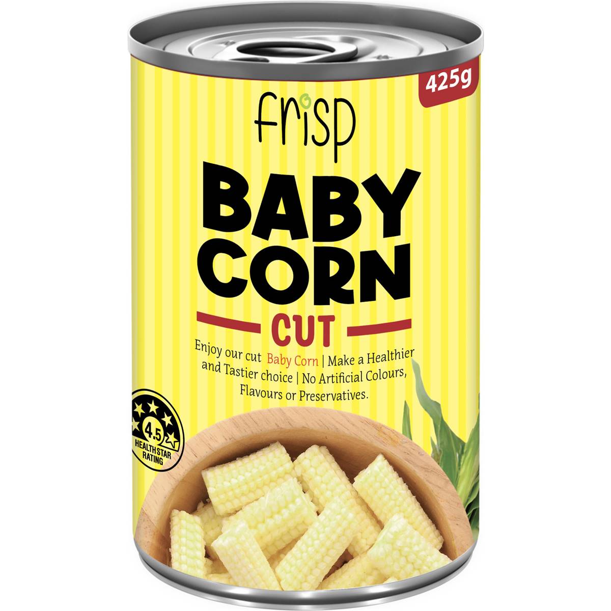 Frisp Baby Corn Pieces 425g | Woolworths