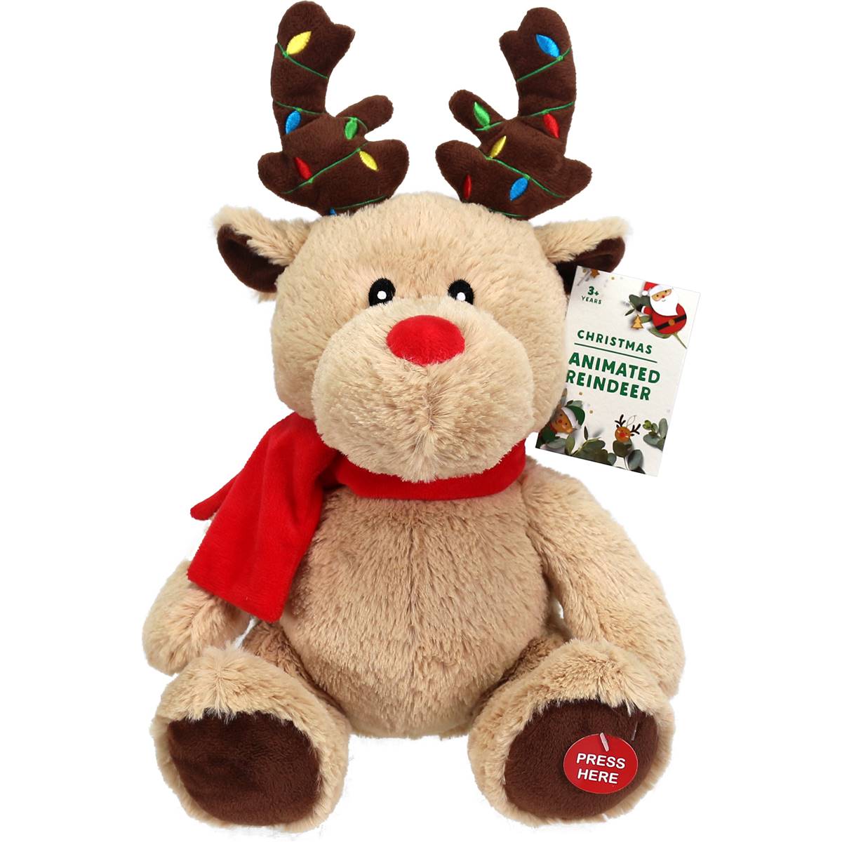 Christmas Animated Reindeer Each | Woolworths