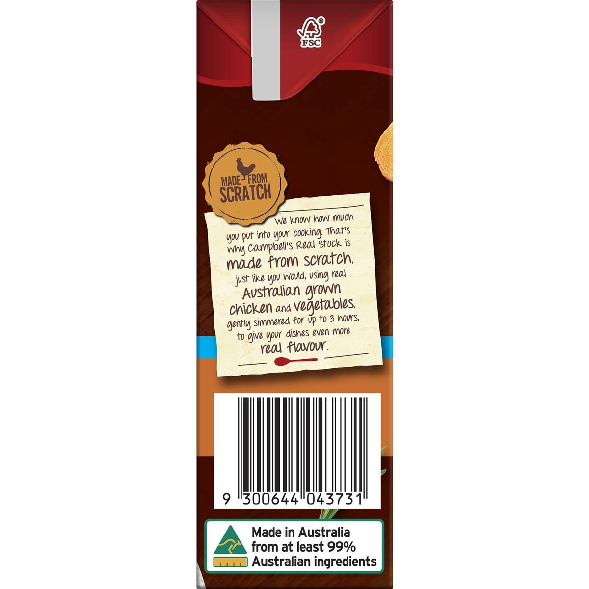 Campbell's Real Stock Chicken Salt Reduced Liquid Stock 500ml | Woolworths