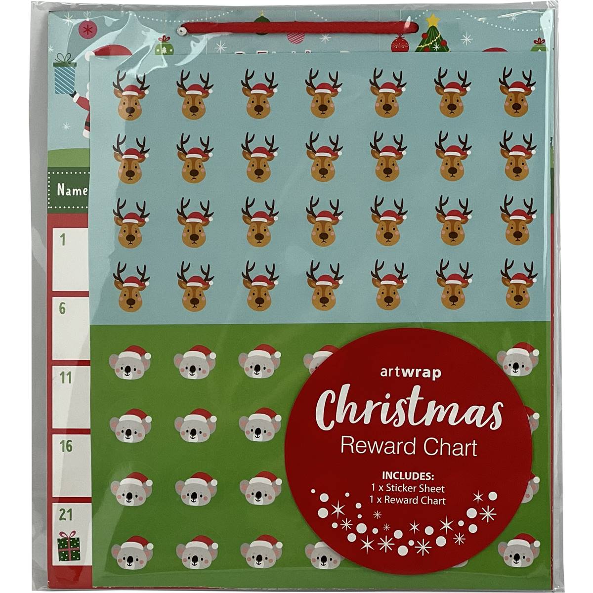 Christmas Reward Chart Each | Woolworths
