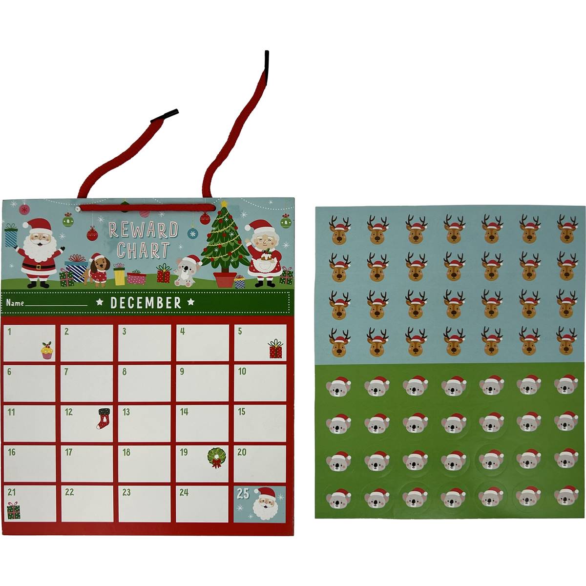 Christmas Reward Chart Each | Woolworths