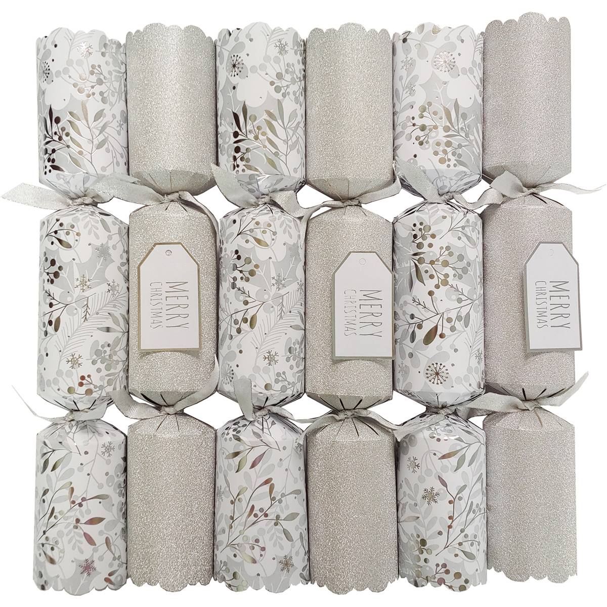 Christmas Bon Bons Premium Silver 6 Pack | Woolworths