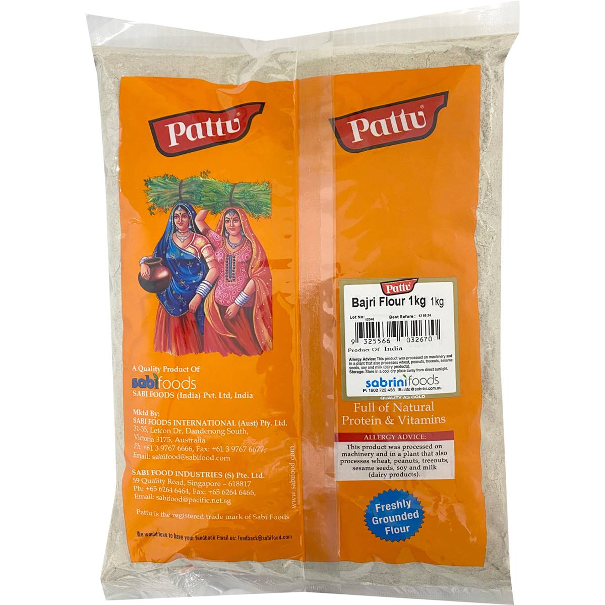 Pattu Bajiri Flour 1kg | Woolworths