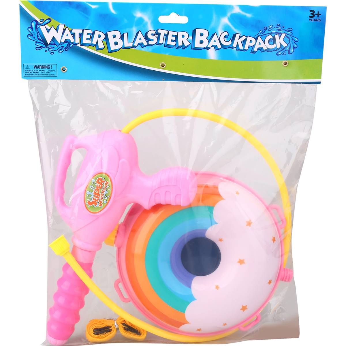 Water Blaster Back Pack Rainbow Each | Woolworths