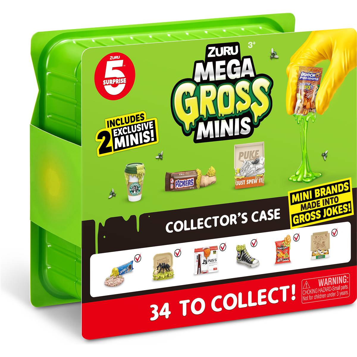 Zuru Mega Gross Minis Collectors Case Each | Woolworths