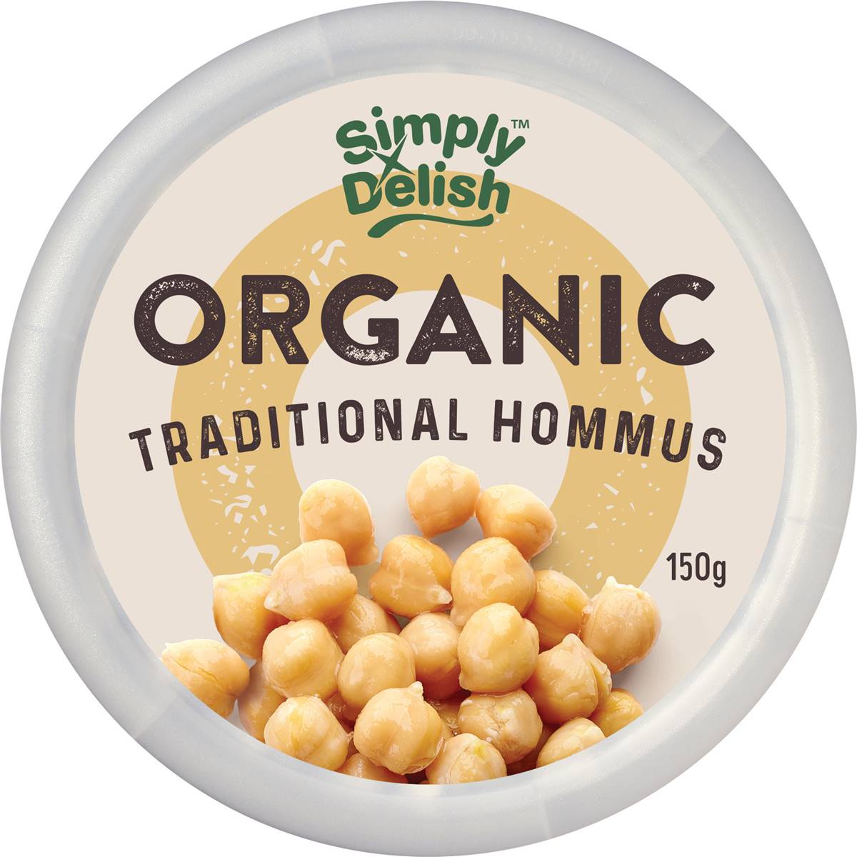 Simply Delish Organic Hommus Dip 150g | Woolworths