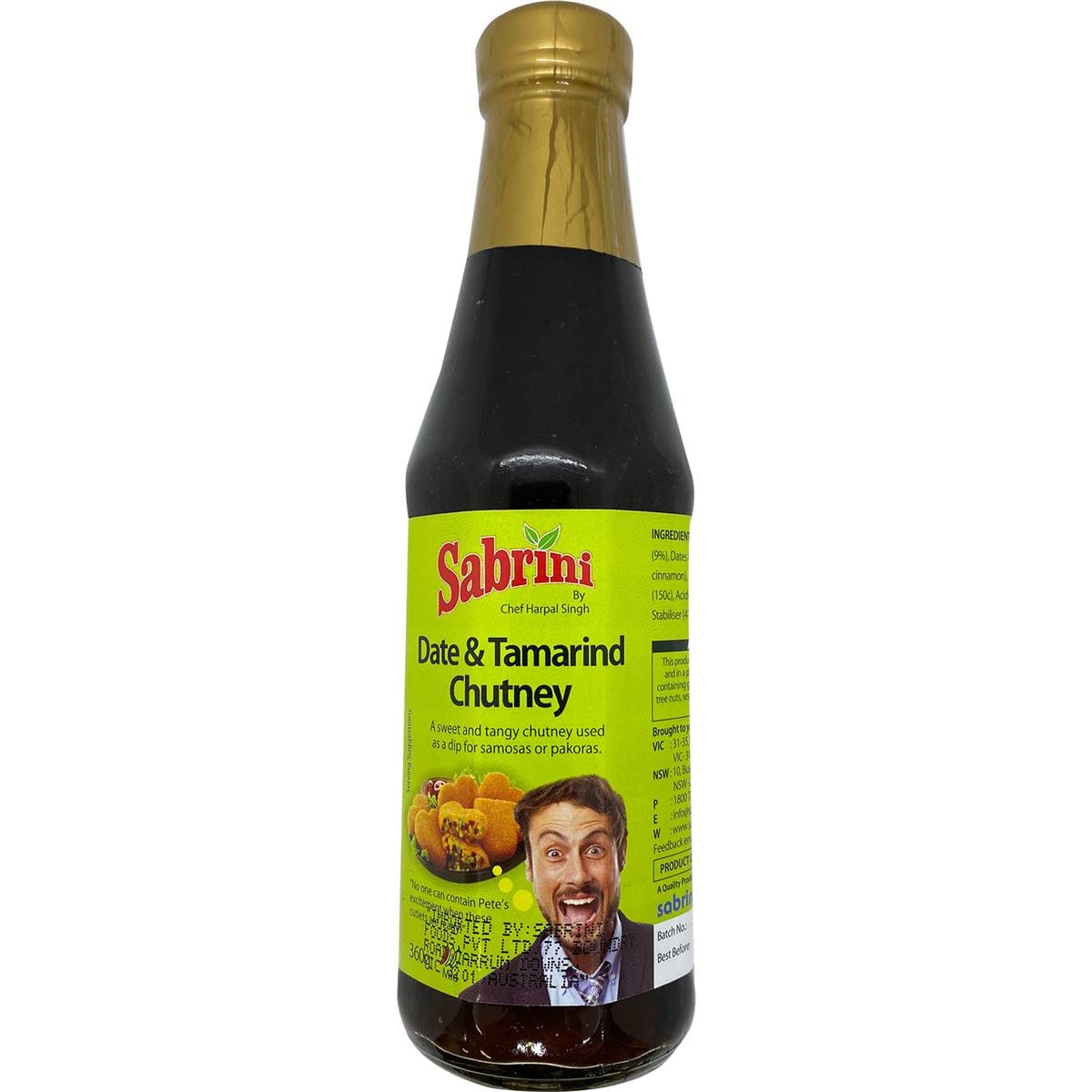 Sabrini Date & Tamarind Chutney 360g | Woolworths
