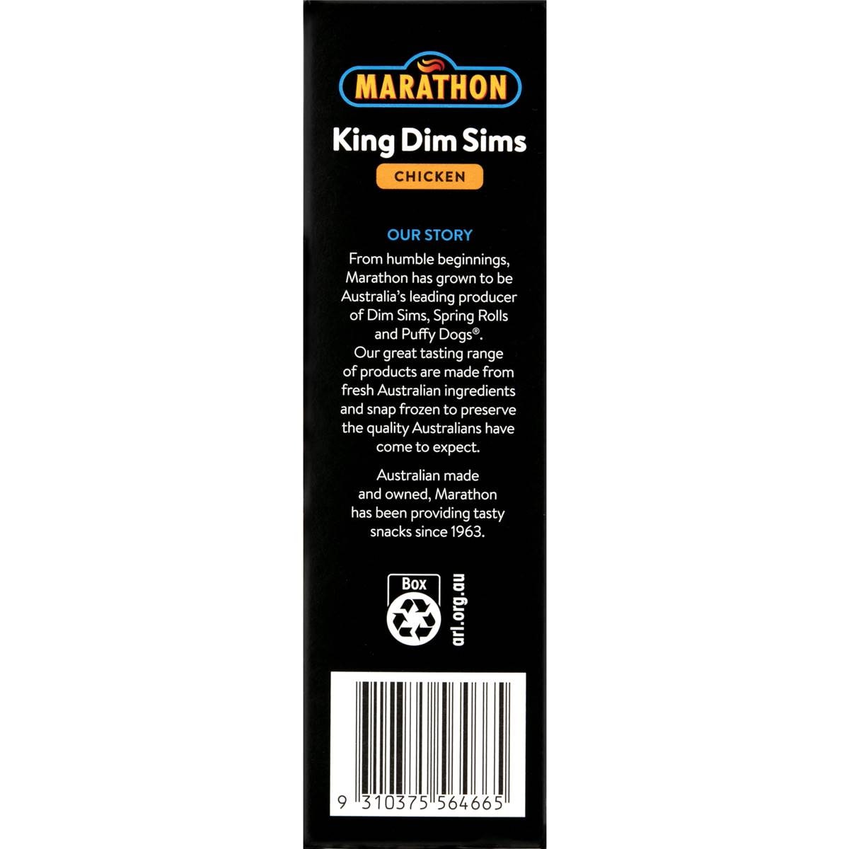 Marathon Chicken King Dim Sims 440g | Woolworths