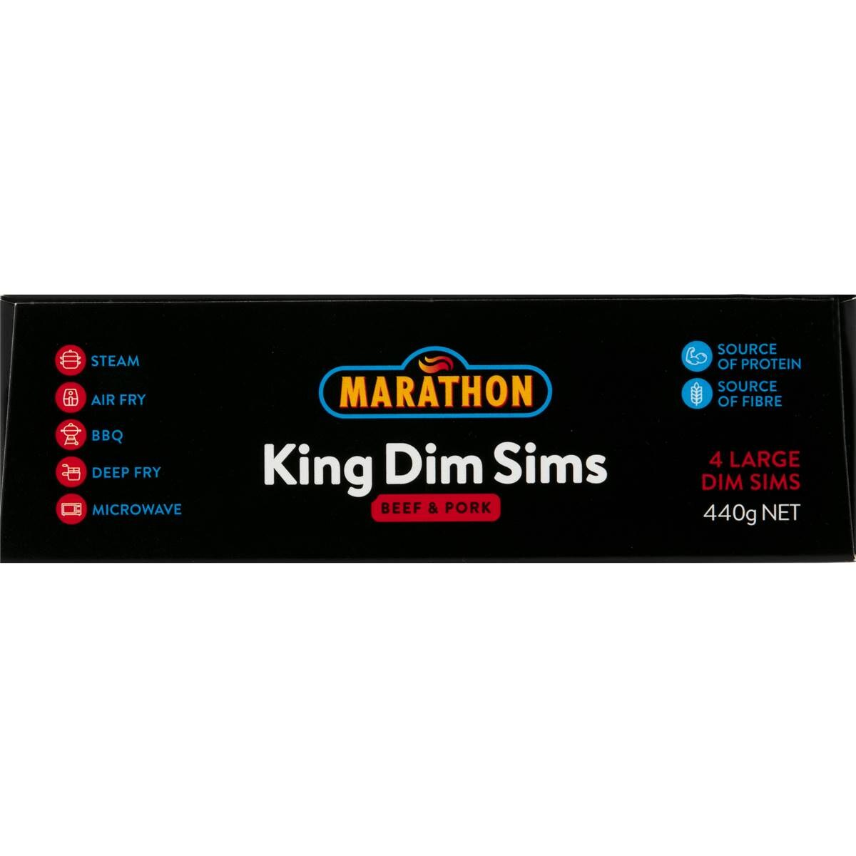 Marathon King Dim Sims Beef & Pork 440g | Woolworths