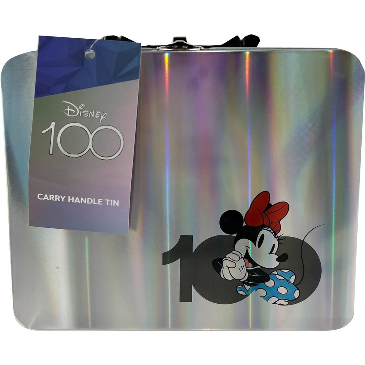 Disney 100 Wonders Tin With Carry Handle Mini Mouse Each | Woolworths