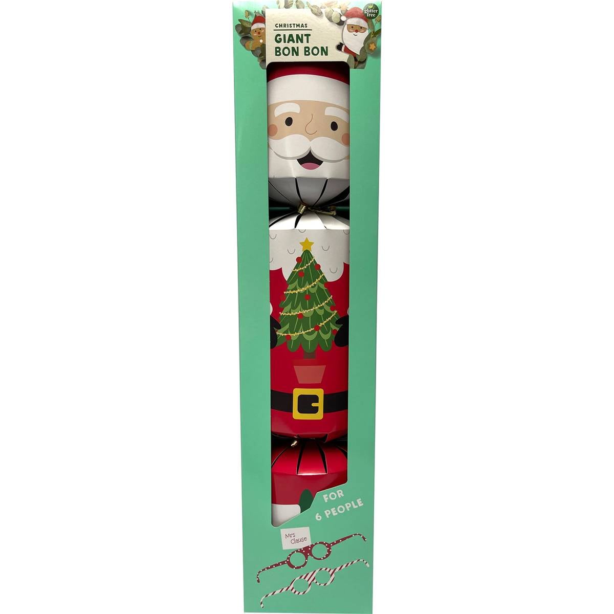 Christmas Bon Bon Giant Santa Each | Woolworths