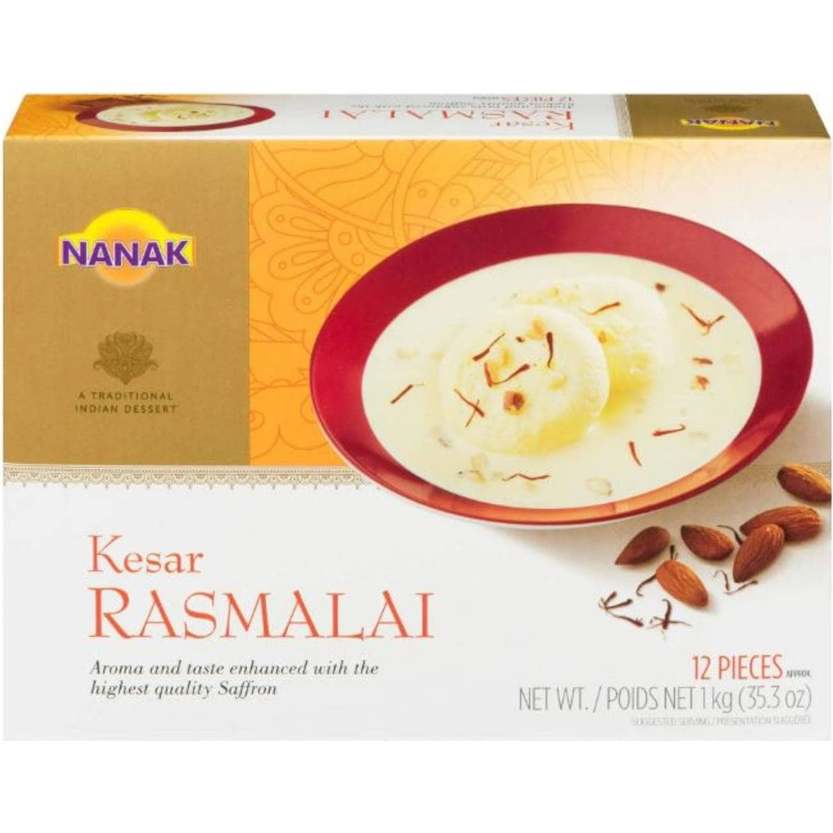 Nanak Kesar Rasmalai 850g | Woolworths