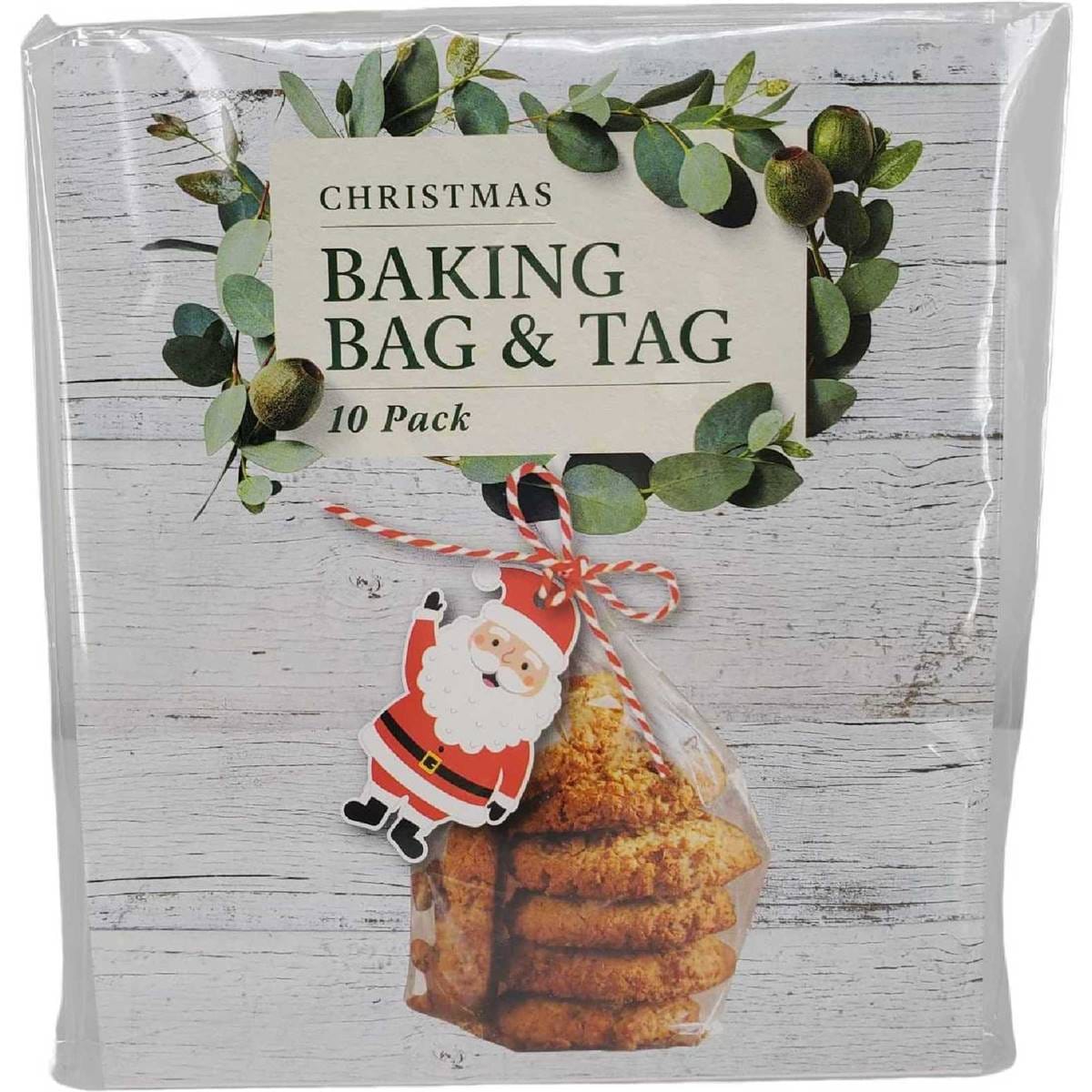 Christmas Baking Bags & Tags 10 Pack | Woolworths