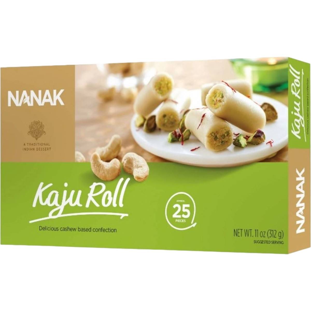Nanak Kaju Roll 312g | Woolworths