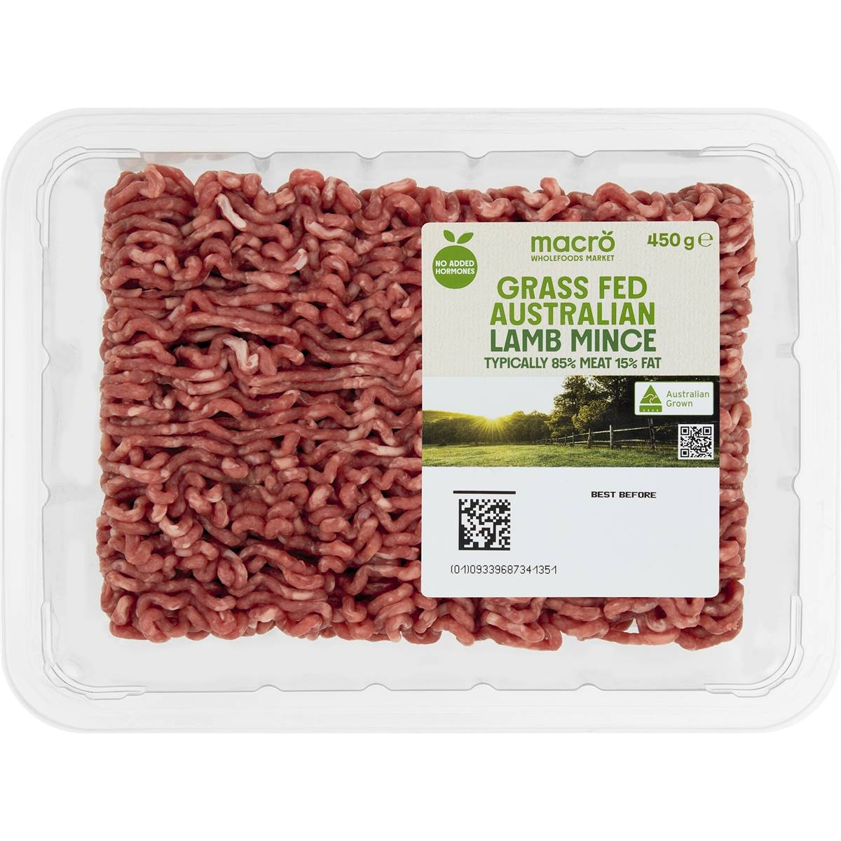 Macro Grass Fed Australian Lamb Mince 450g | Woolworths