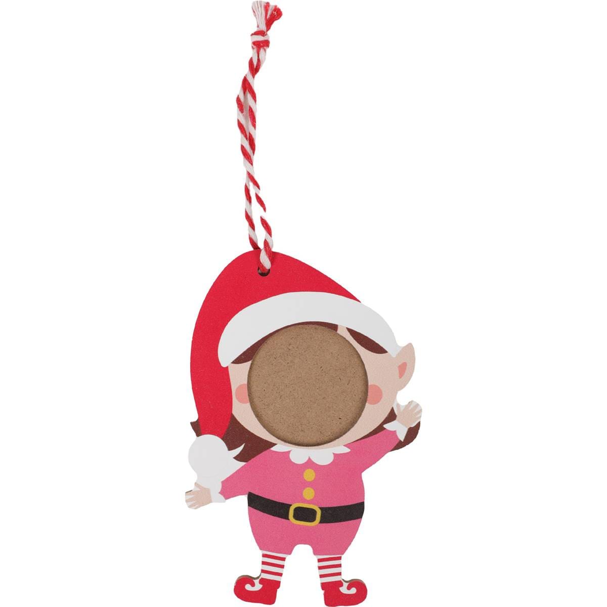 Christmas Traditional Photo Frame Miss Elf Each | Woolworths