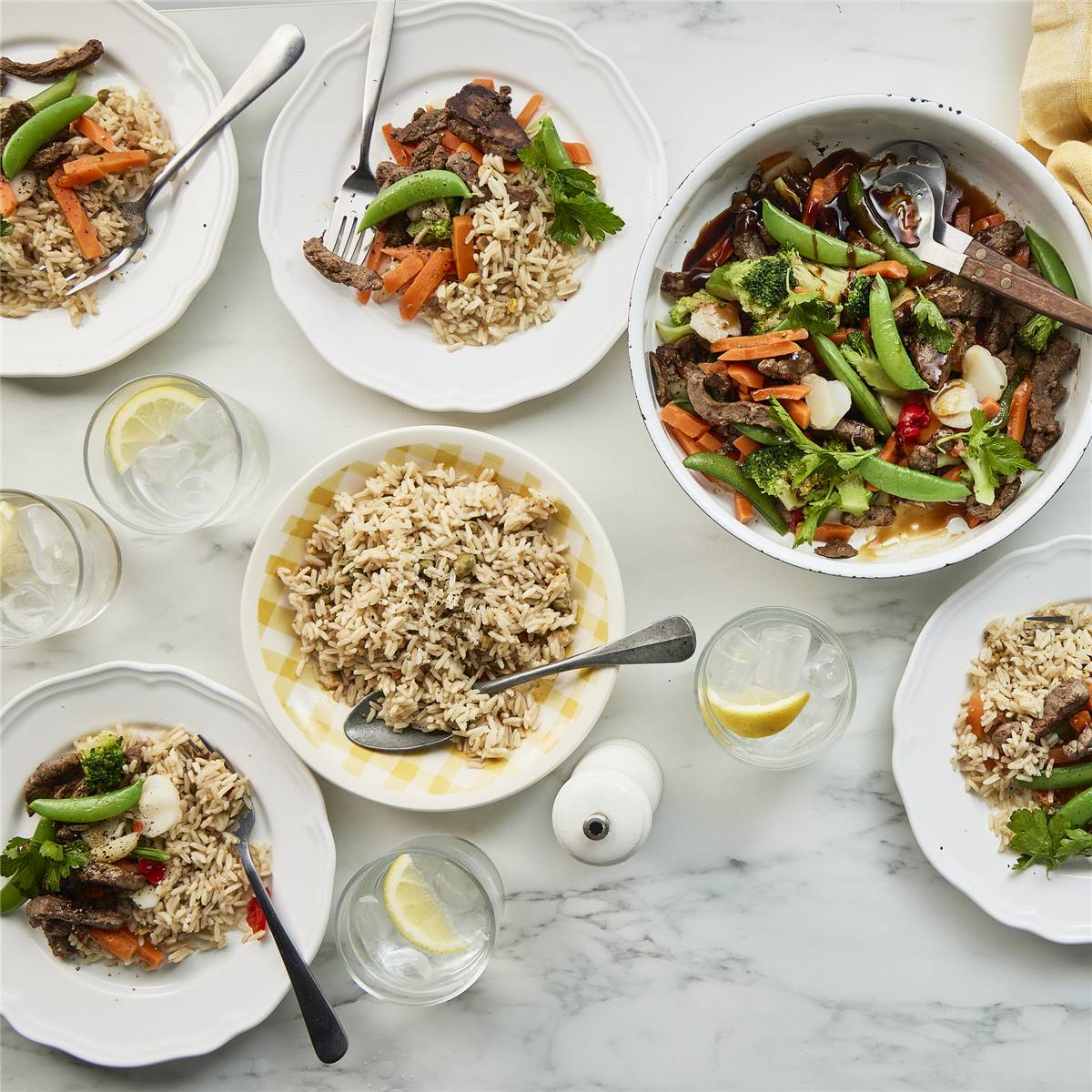 Sunrice Microwave Special Fried Rice Flavoured Rice Pouch 450g | Woolworths