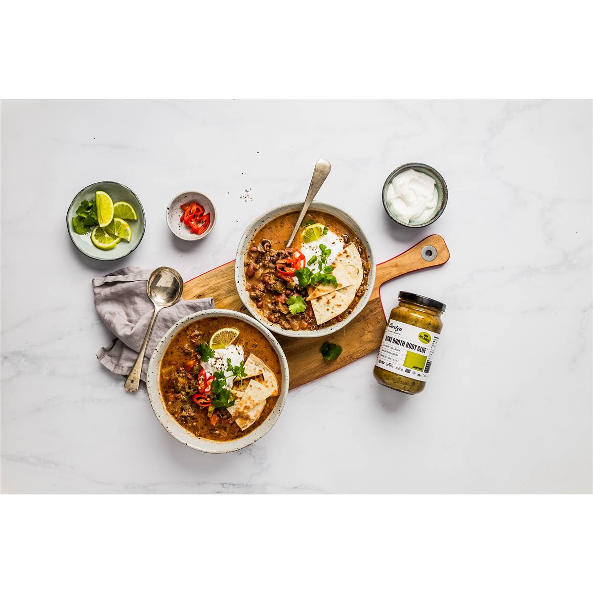 Gevity Rx Bone Broth Body Glue Lemon & Herb 390g | Woolworths