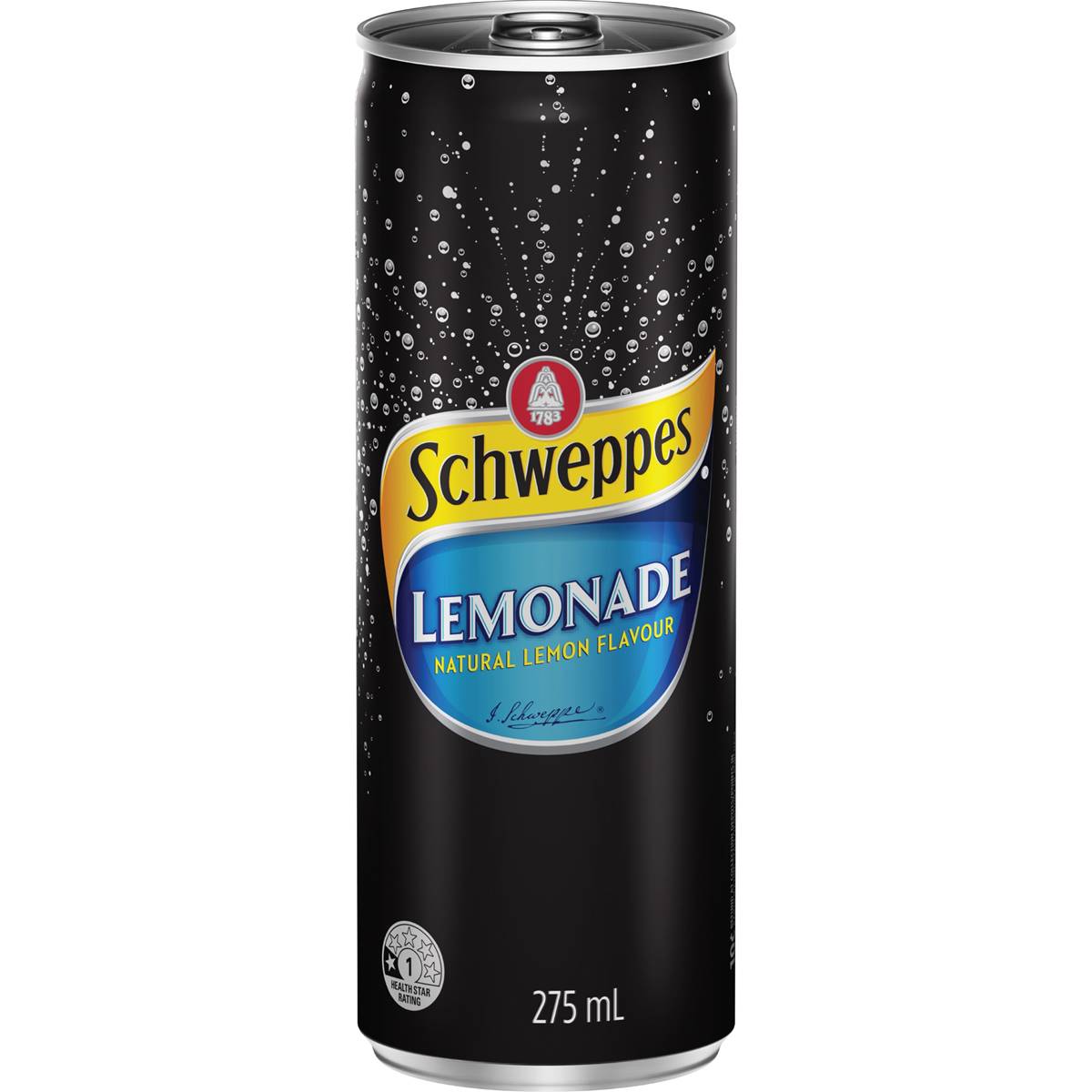 Schweppes Lemonade Soft Drink Mini Cans Multipack 275ml X 6 Pack ...