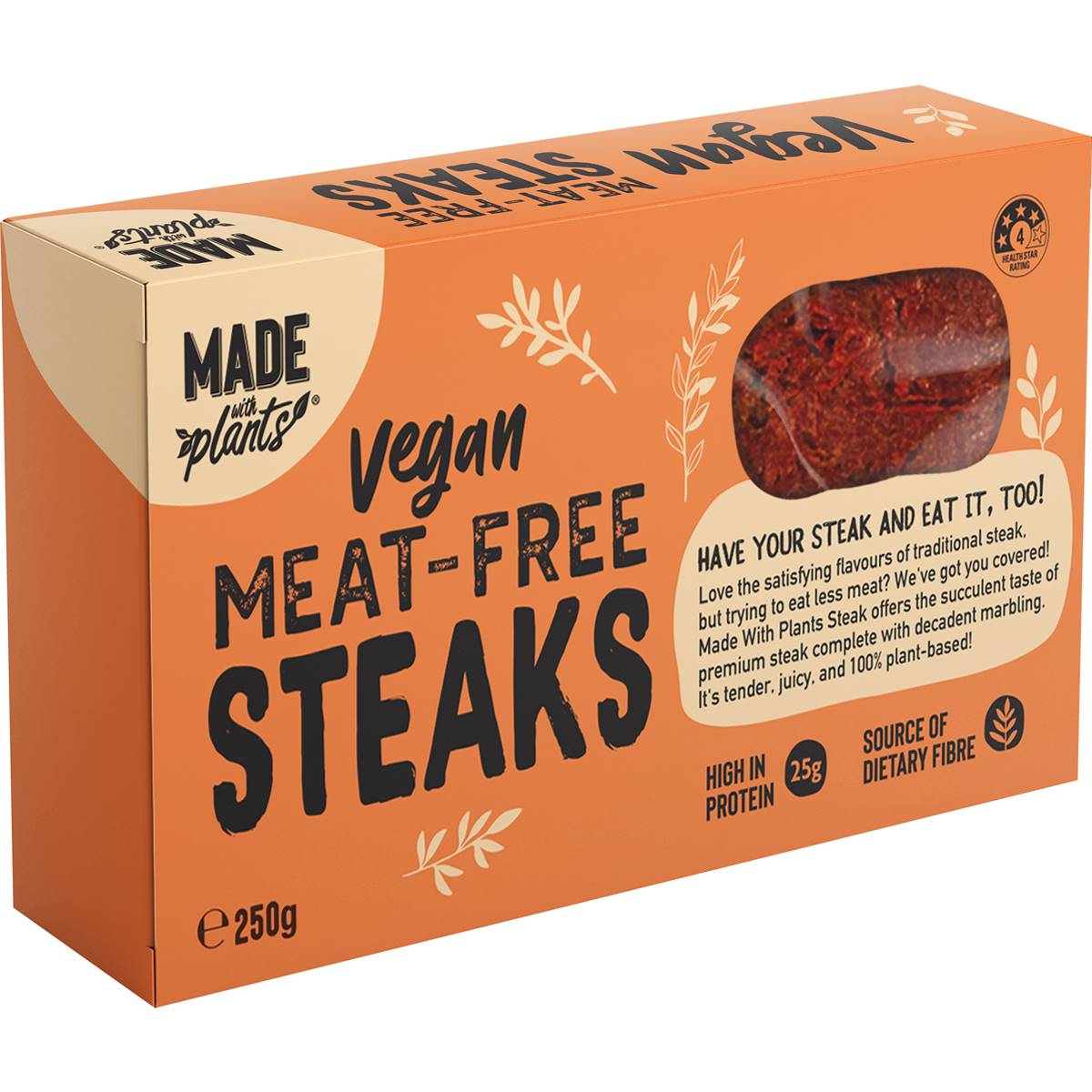 Made With Plants Meat Free Steak 250g | Woolworths