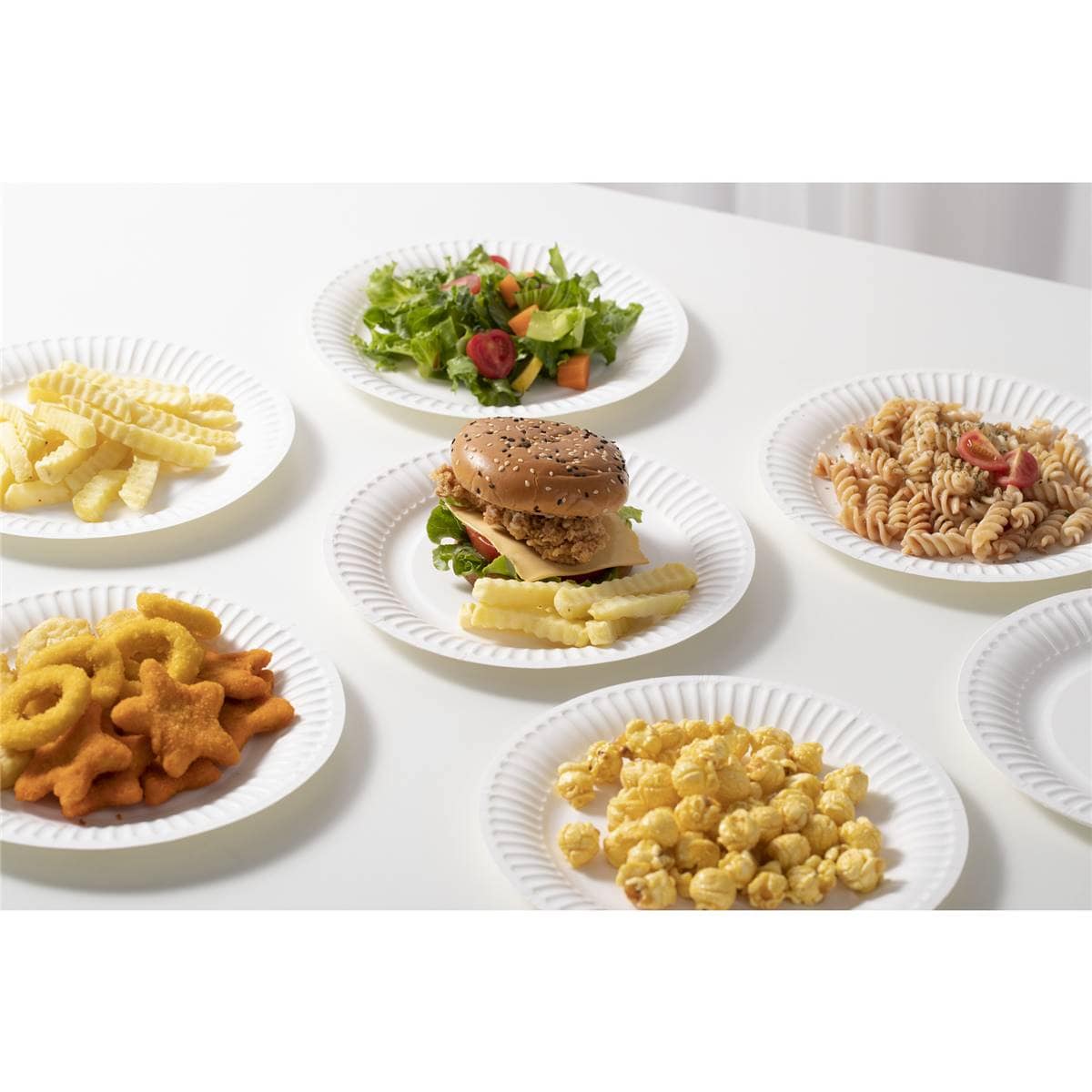 Essentials Paper Plates 50 Pack | Woolworths