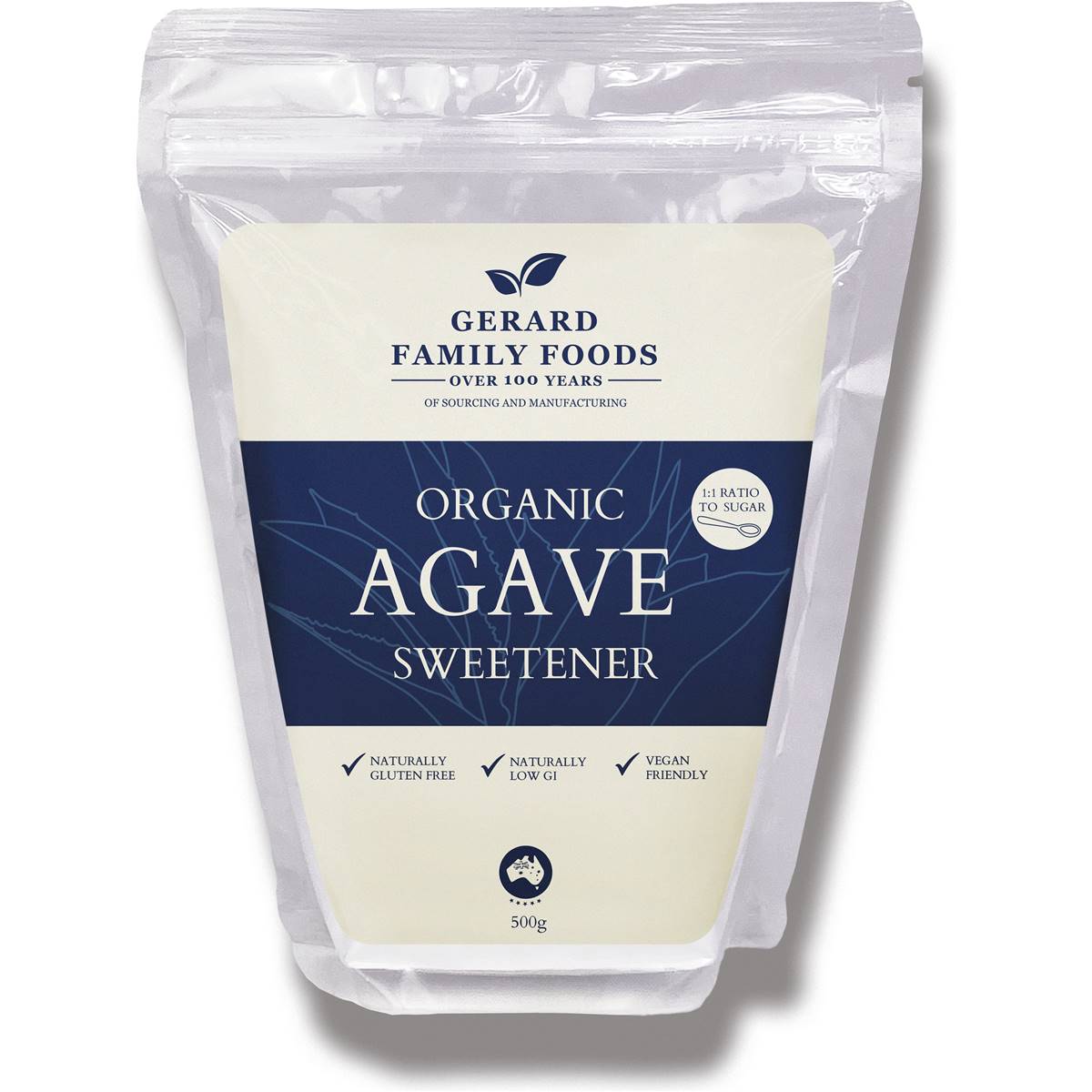 Gerard Family Foods Organic Agave Sweetener 500g | Woolworths