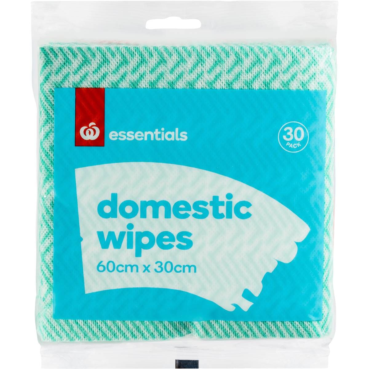Essentials Wipes Domestic 30 Pack | Woolworths