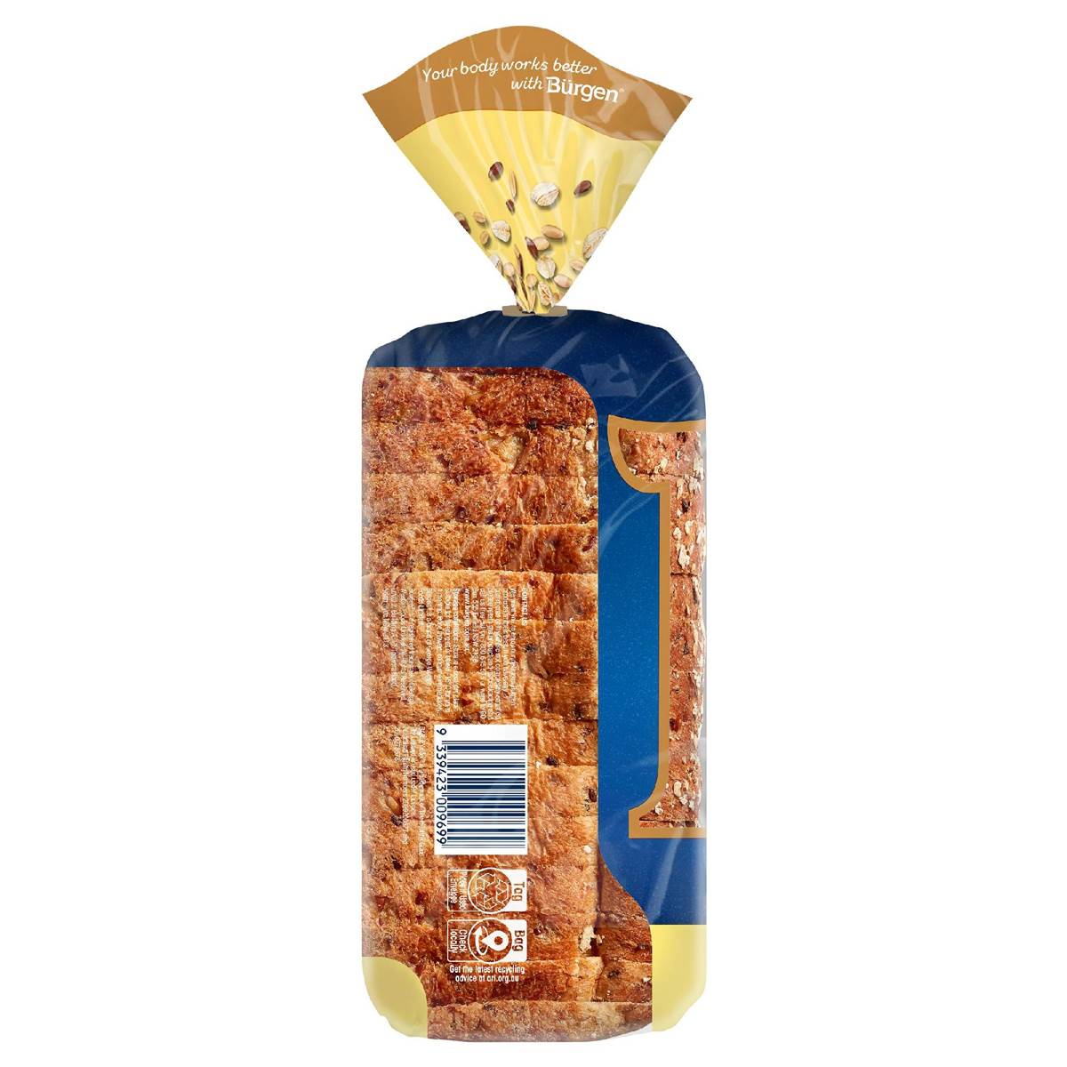 Burgen Cholesterol Lowering Whole Grain And Oats Bread Loaf 700g Woolworths
