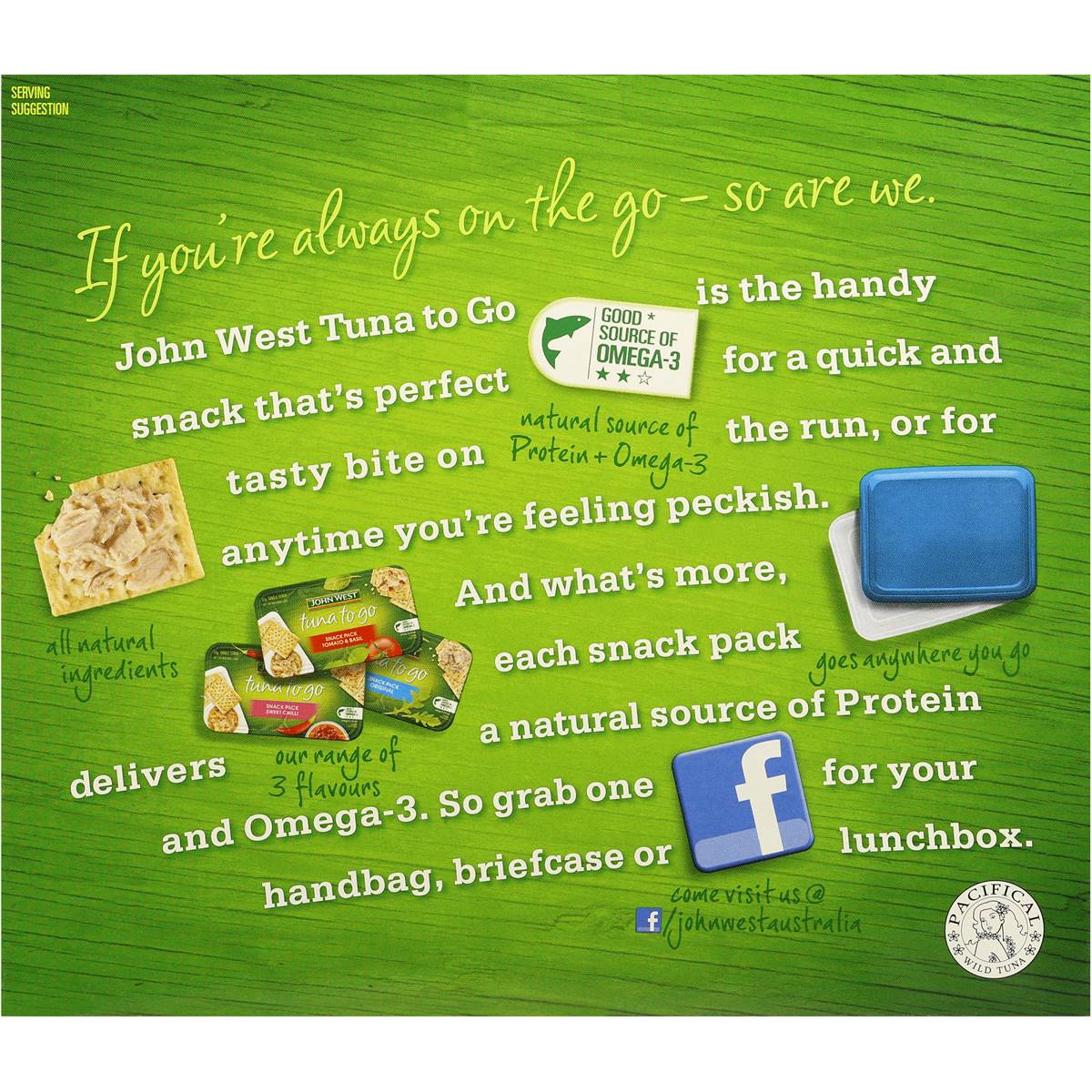 John West Tuna To Go Plain 244g | Woolworths