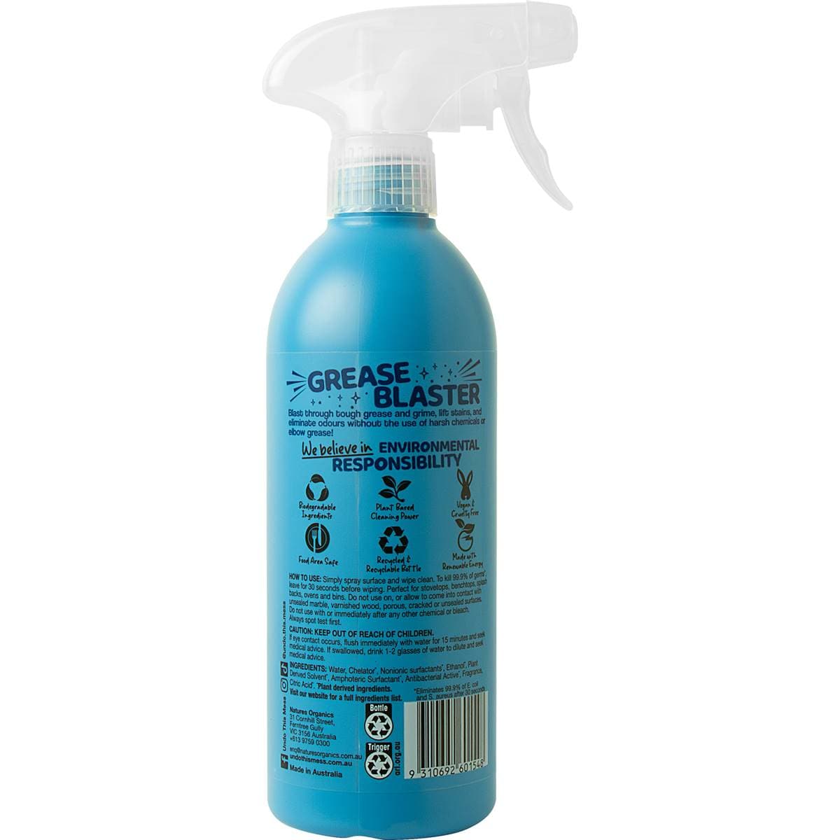 Undo This Mess Grease Blaster Cleaner 475ml | Woolworths