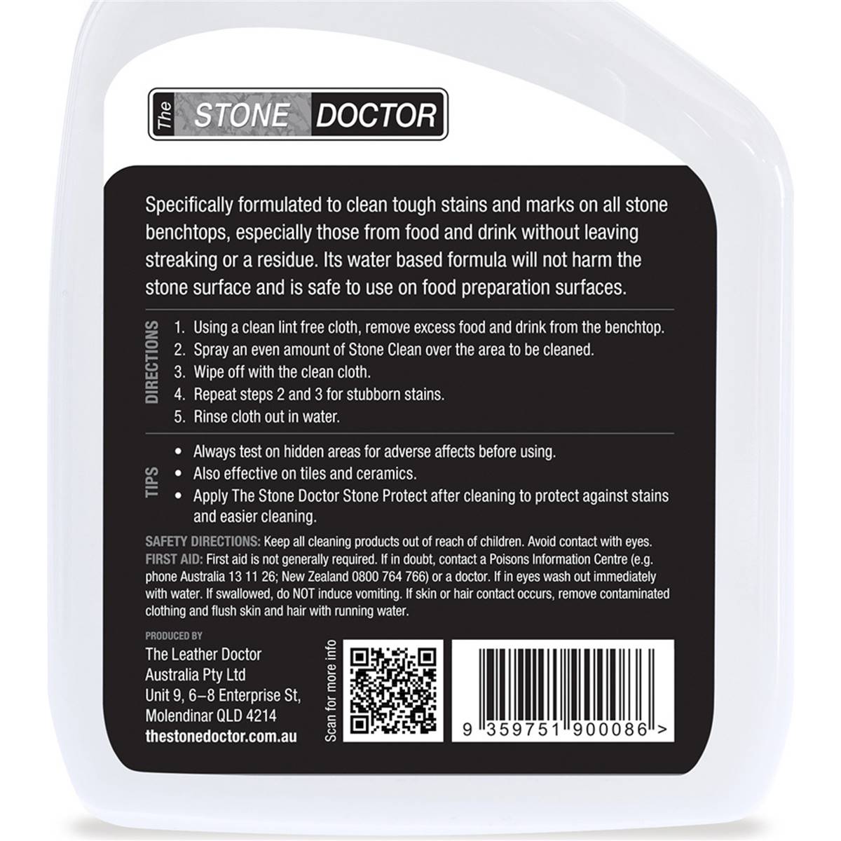 The Stone Doctor Stone Cleaner Spray 500ml | Woolworths