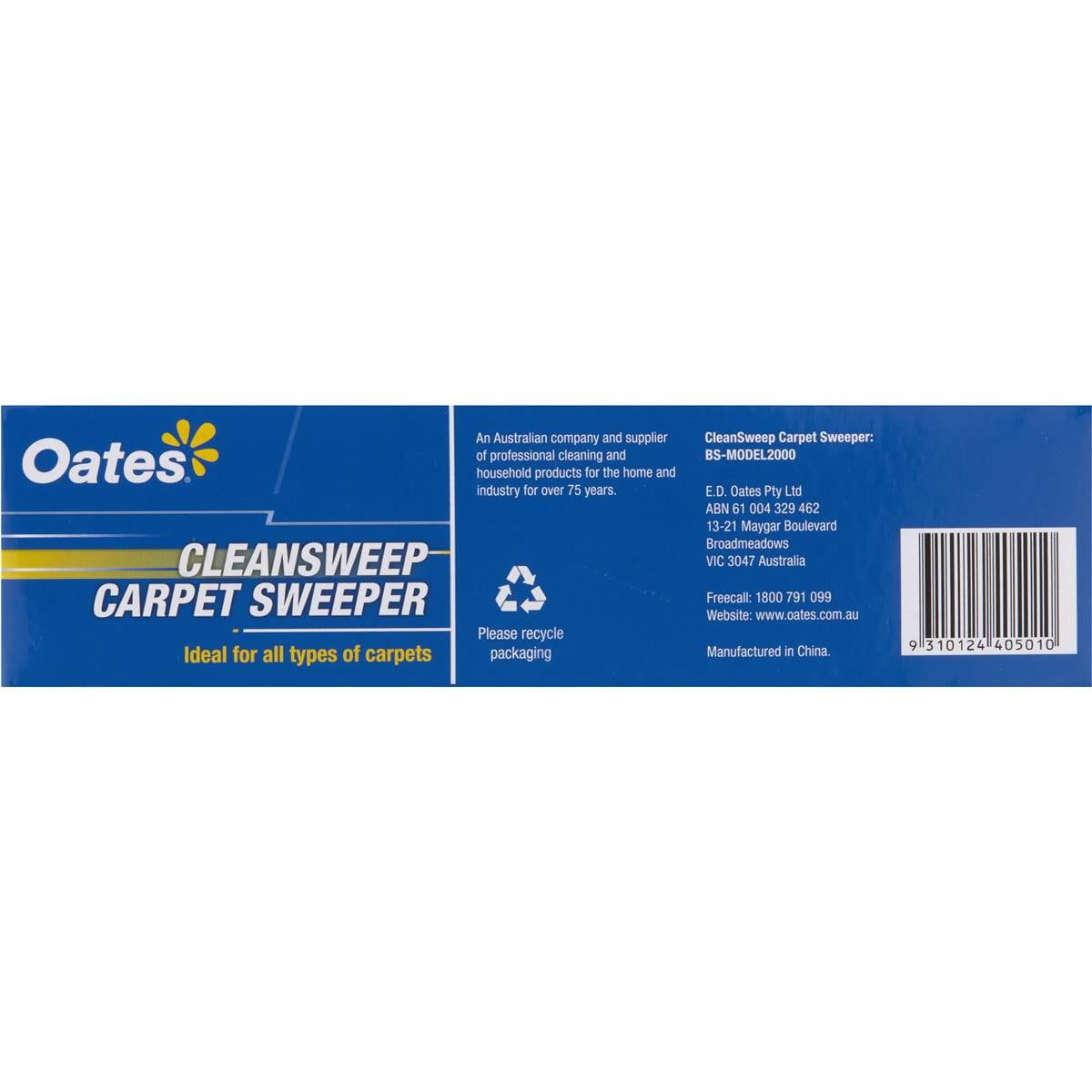 Oates Carpet Sweeper Each | Woolworths