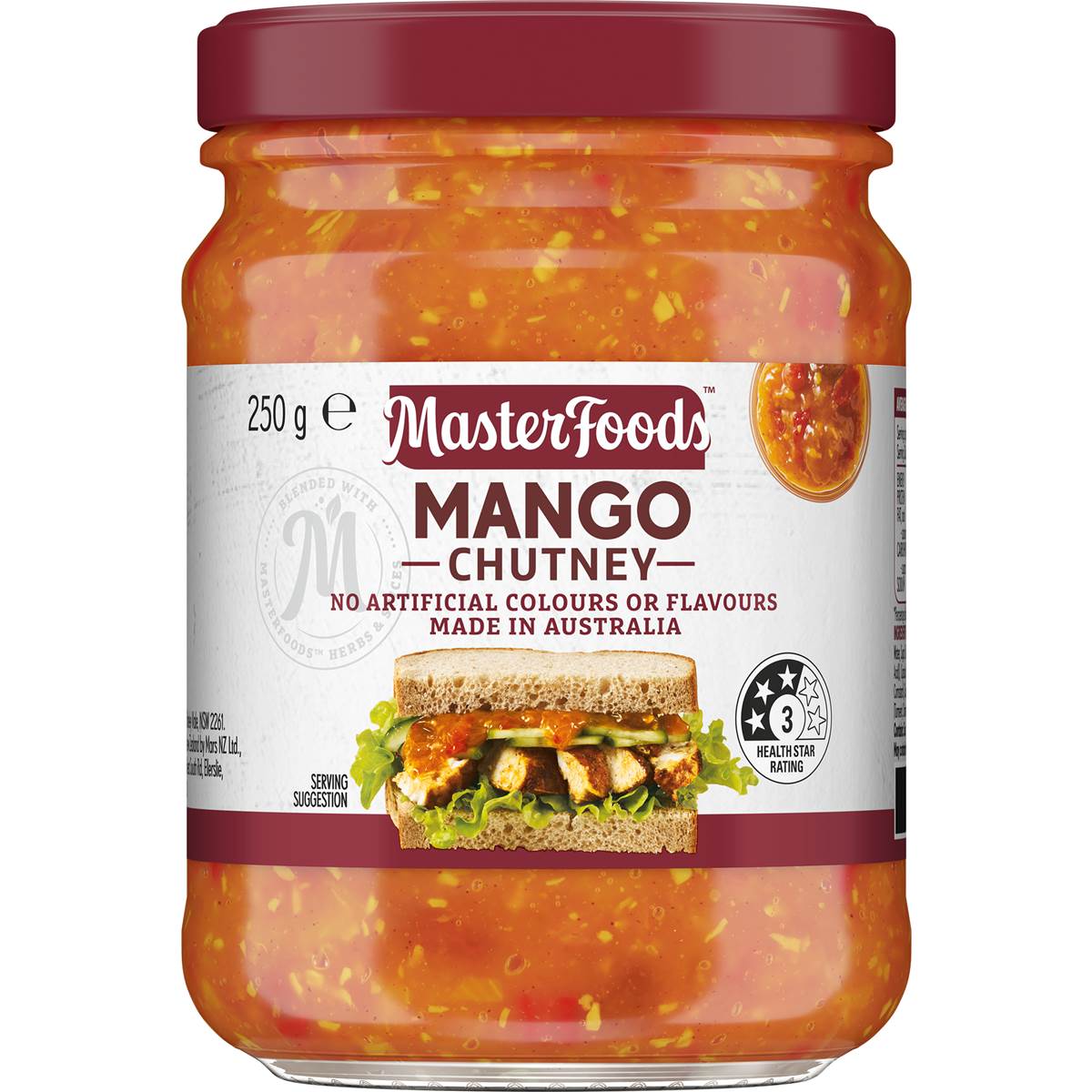 Masterfoods Mango Chutney Relish 250g | Woolworths