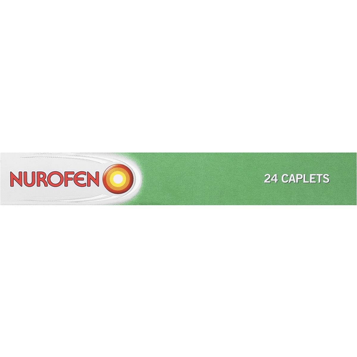 Nurofen Caplets Back Pain 24pk | Woolworths