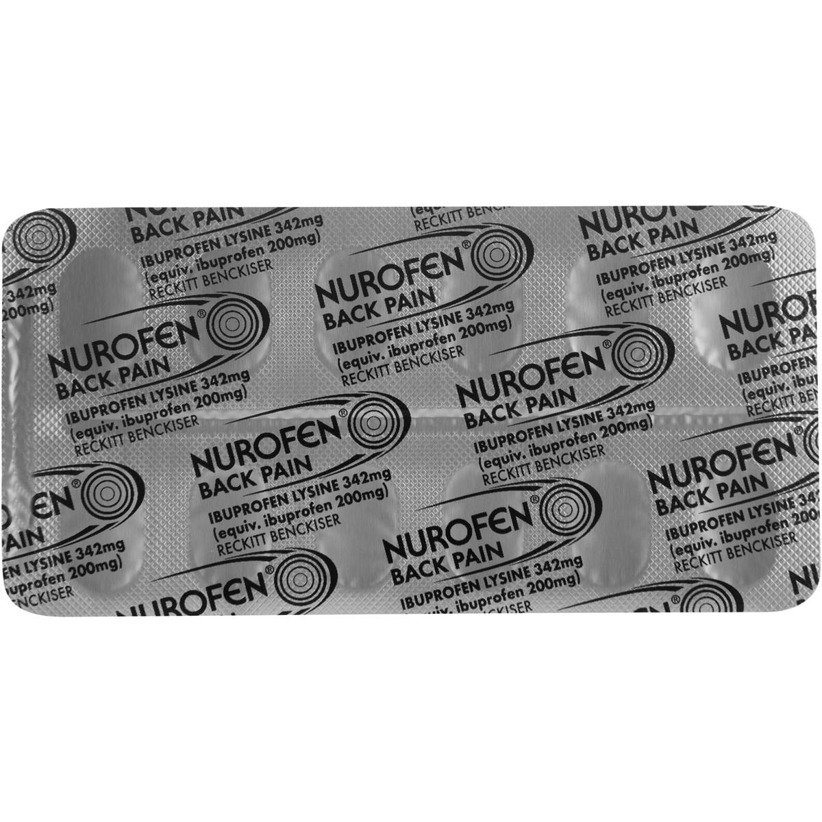 Nurofen Caplets Back Pain 24pk | Woolworths