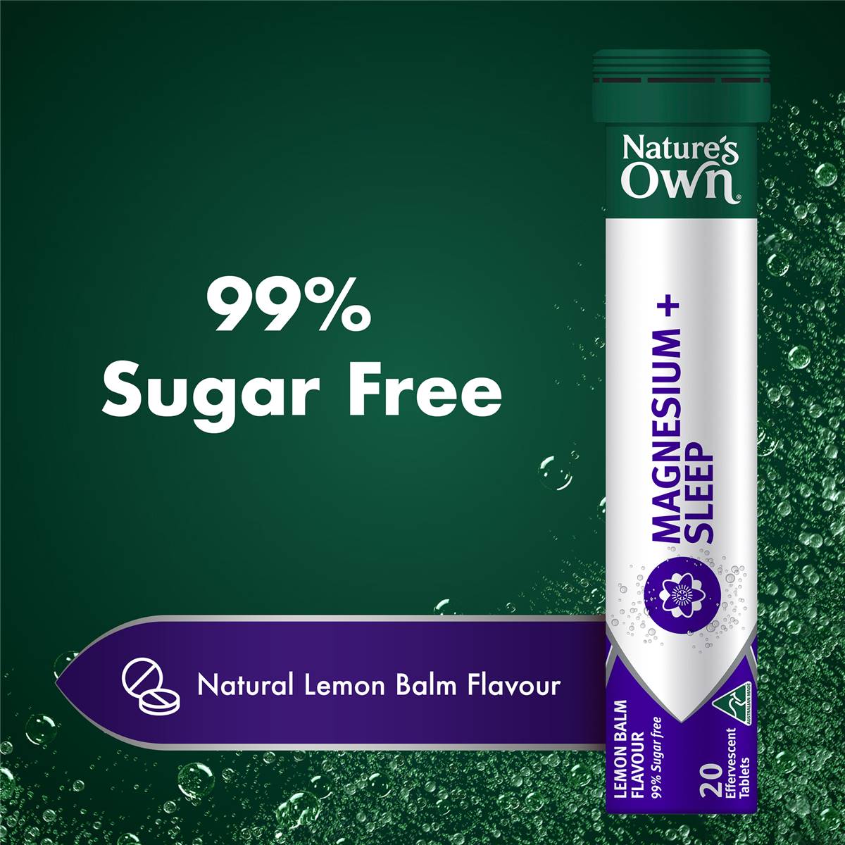 Nature's Own Magnesium+ Sleep Effervescent With Passionflower 20 Pack ...