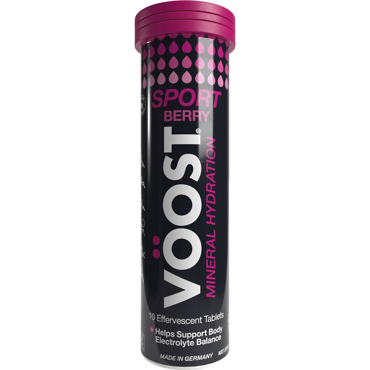 Voost Sport Hydration Berry Effervescent 10 Pack | Woolworths