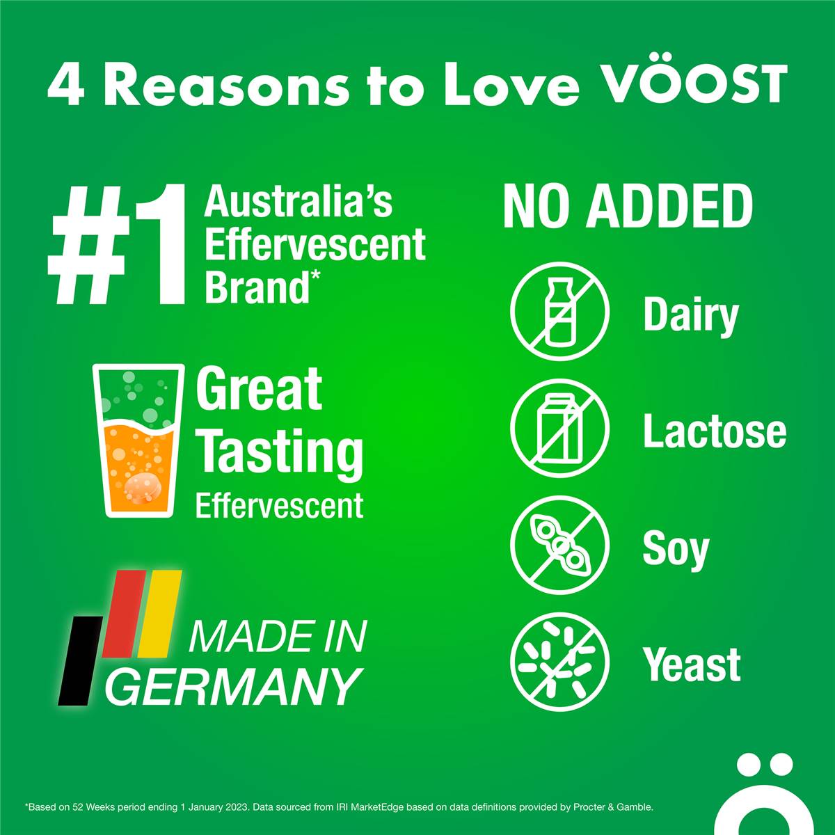 Voost Plus Mental Focus Orange Effervescent Tablets 20 Pack | Woolworths