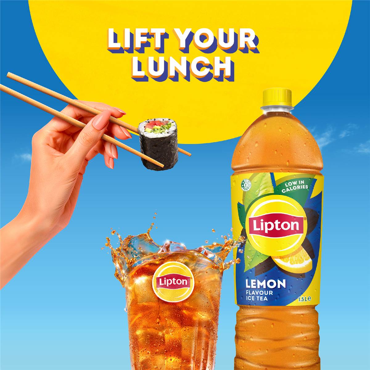 Lipton Ice Tea Lemon Tea Iced Tea Bottle Lemon 1.5l | Woolworths