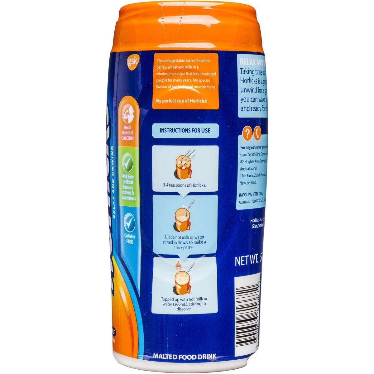 Horlicks Malted Milk Drink 500g | Woolworths