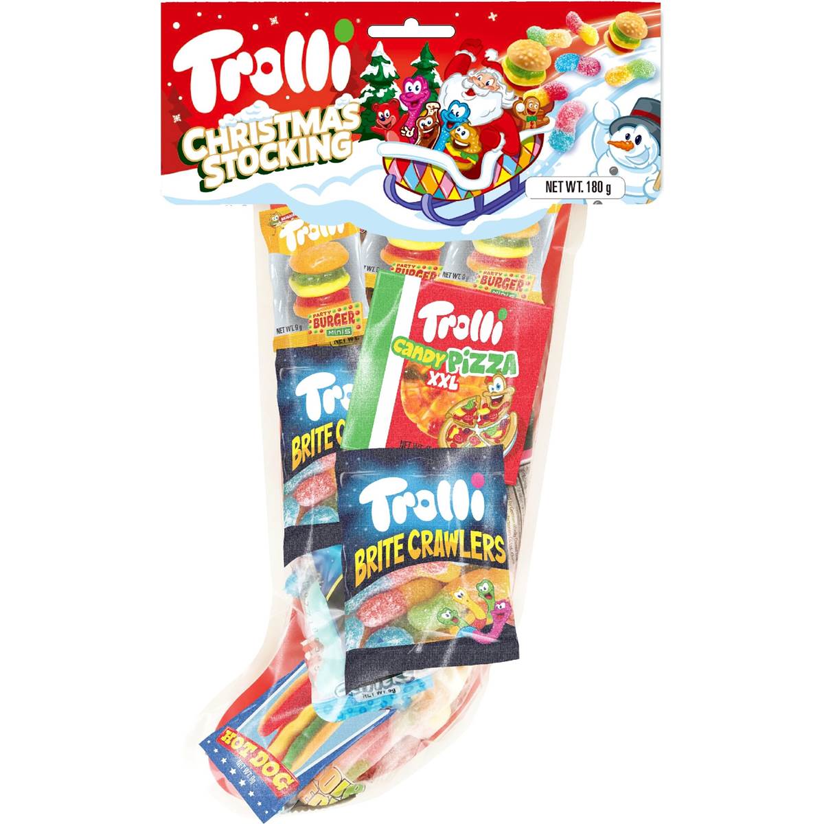 Trolli Christmas Stocking Each | Woolworths