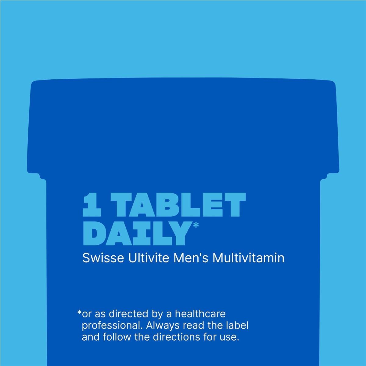 Swisse Ultivite Men's Multivitamin Tablets 60 Pack | Woolworths