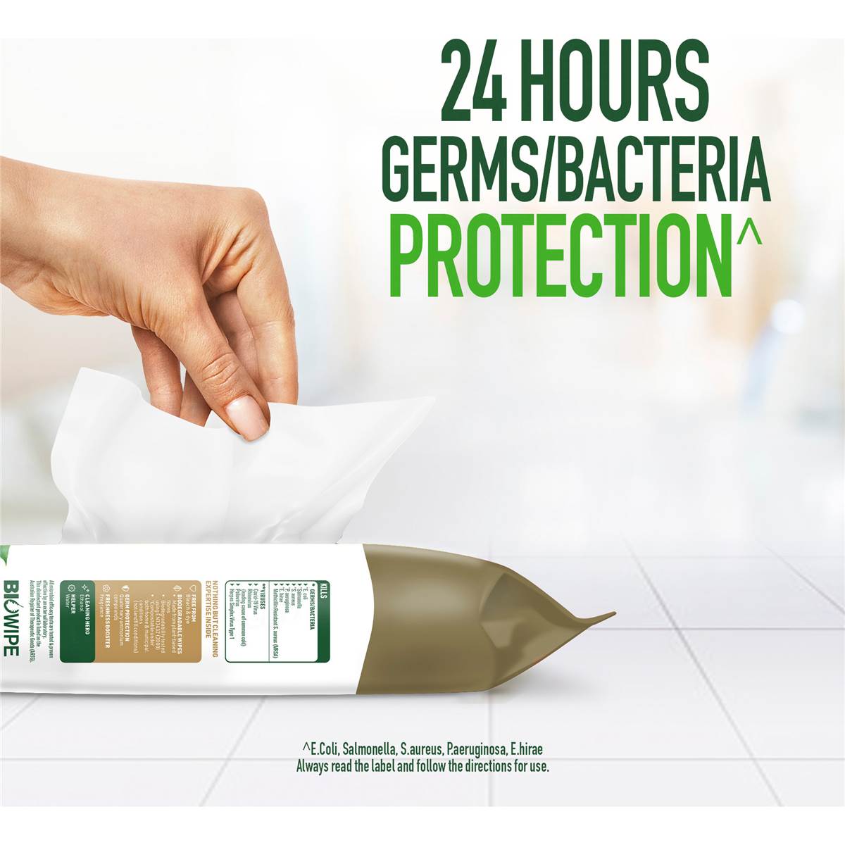 Pine O Cleen 24h Protection Mango Hibiscus Disinfectant Cleaning Wipes 126 Pack | Woolworths