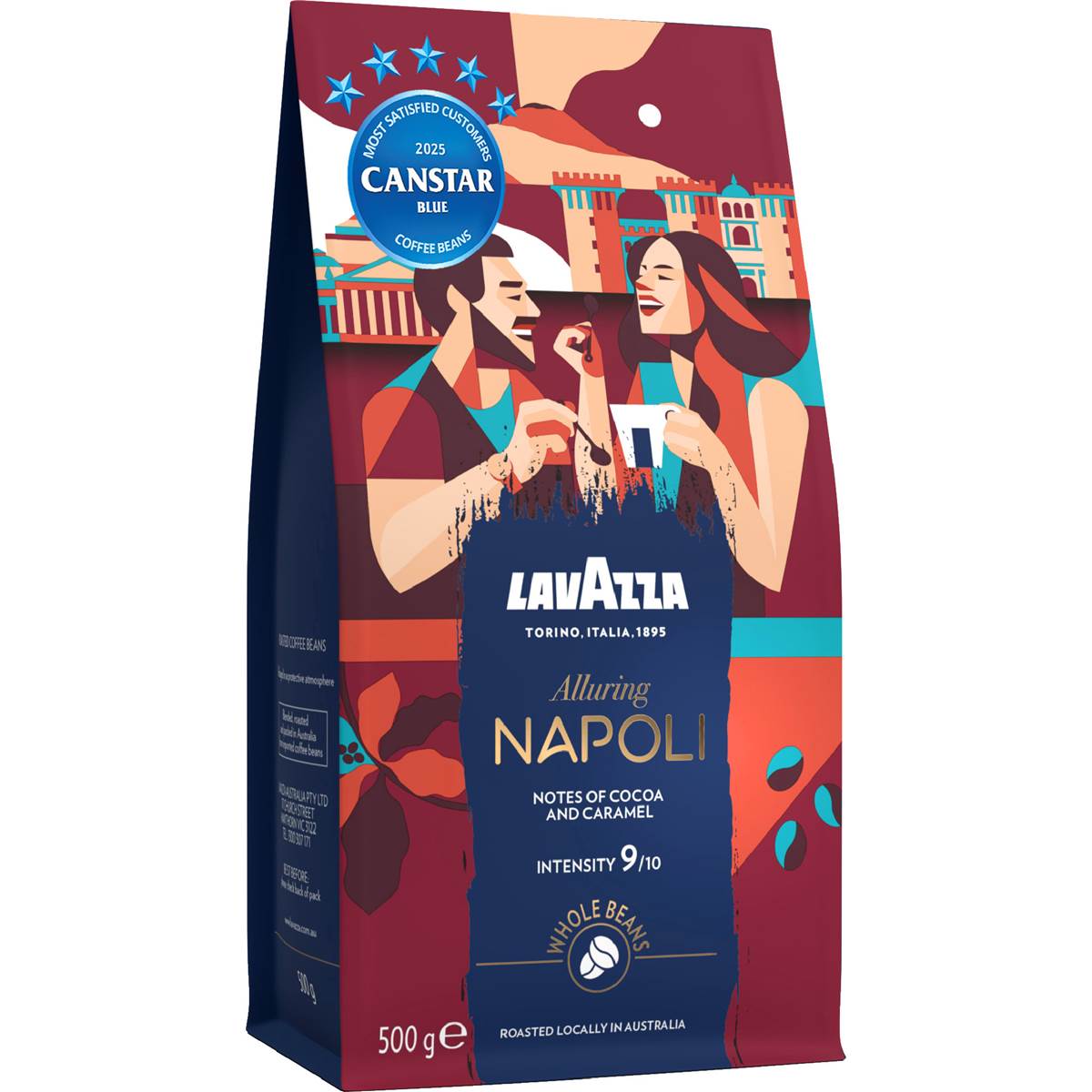 Lavazza Tales Of Italy Alluring Napoli Coffee Beans 500g | Woolworths