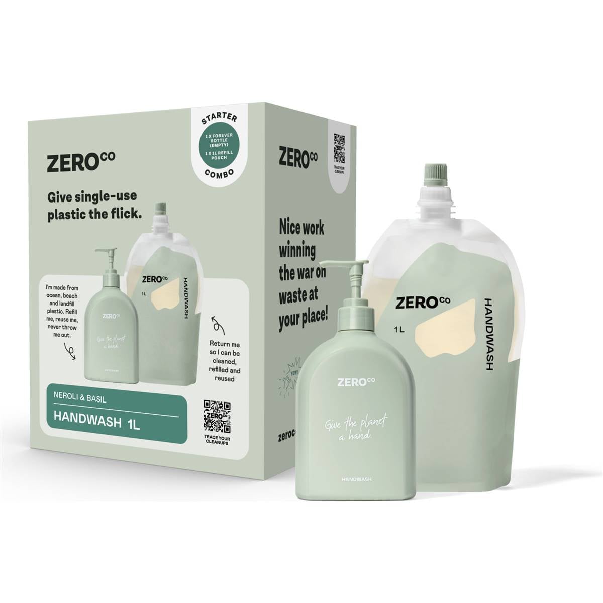 Zero Co Handwash Combo Box Neroli 1l | Woolworths
