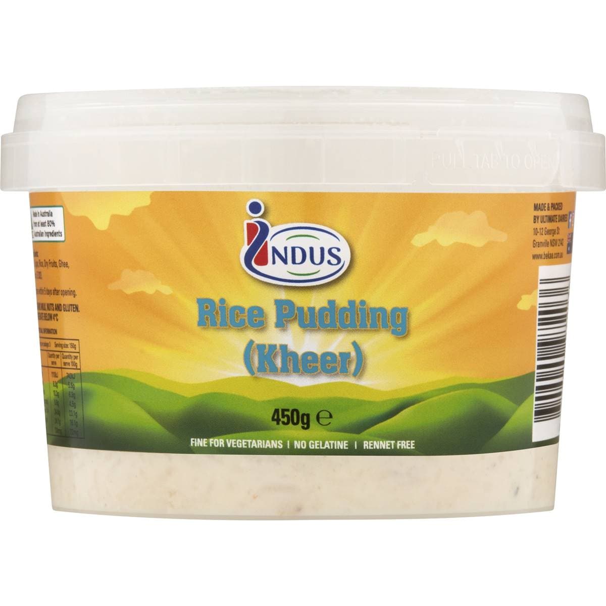 Indus Kheer Rice Pudding 450g | Woolworths