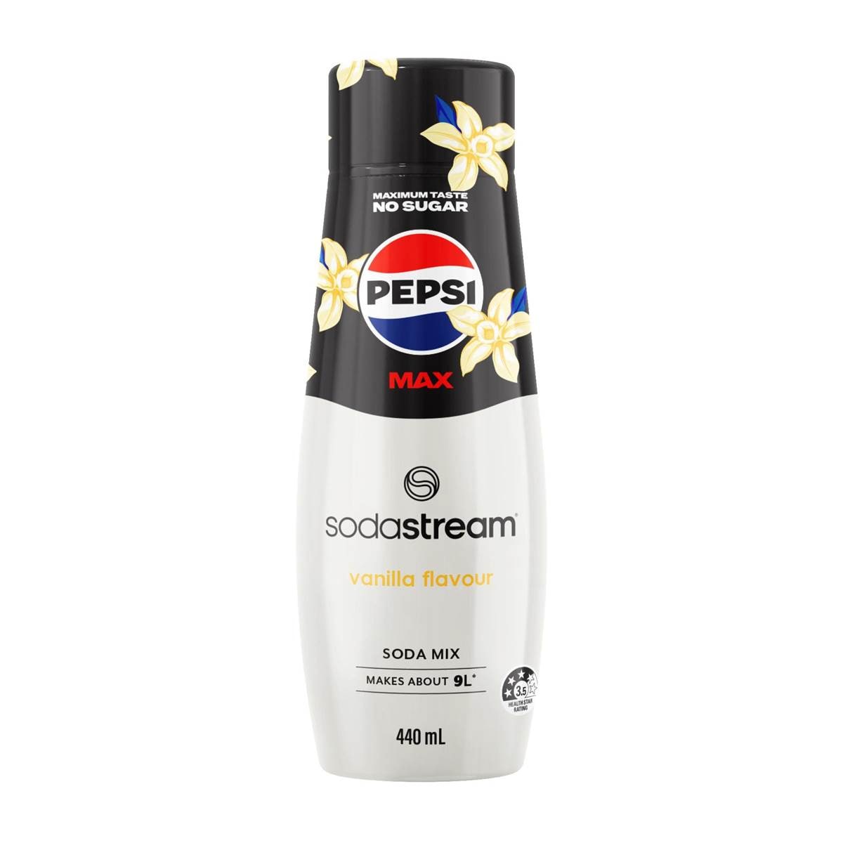 Pepsi Max Sodastream Soda Mix Vanilla Each | Woolworths
