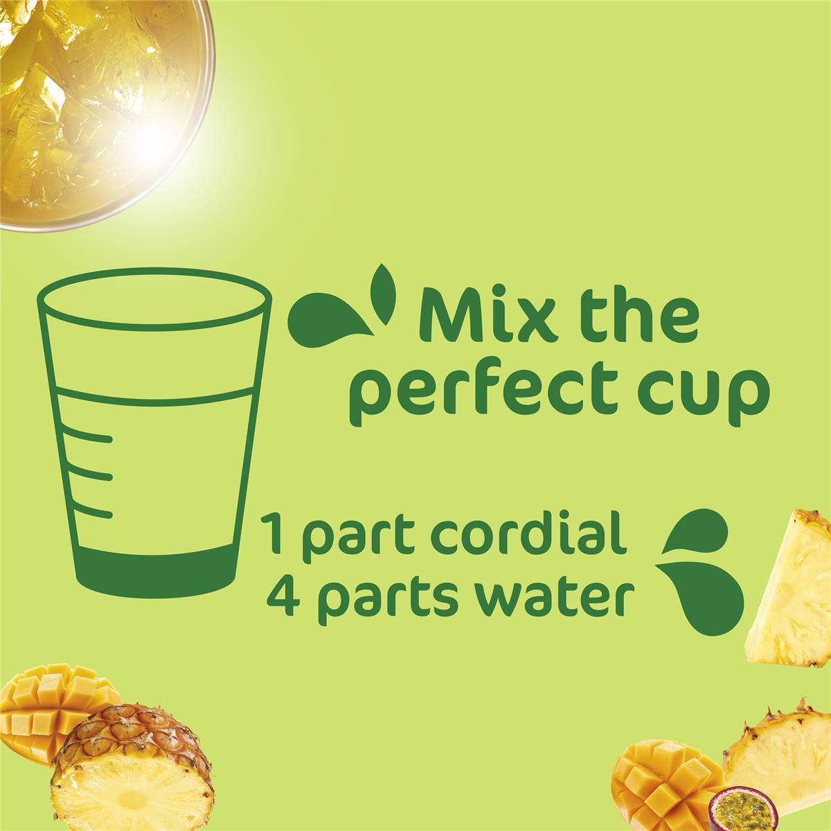 Golden Circle Cordials Pine Mango Passion Cordial 2l Woolworths